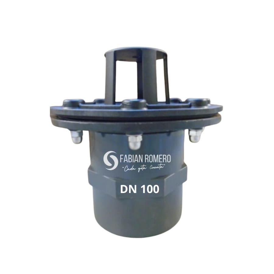DN100 nozzle and DN 100 PVC sleeve | Fabian Romero Marrero