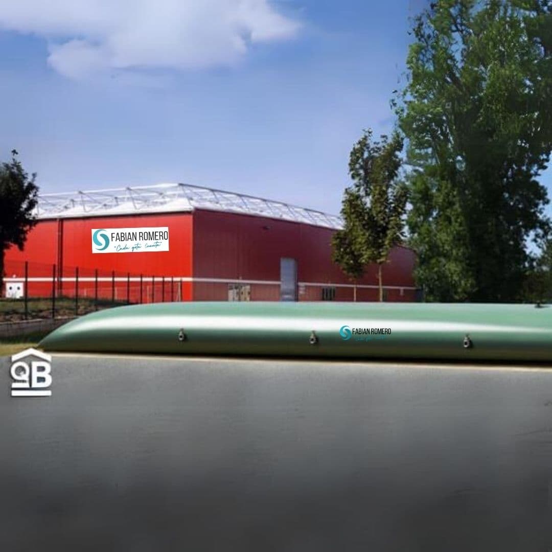 150,000 litre flexible fire tank | Fabian Romero Marrero